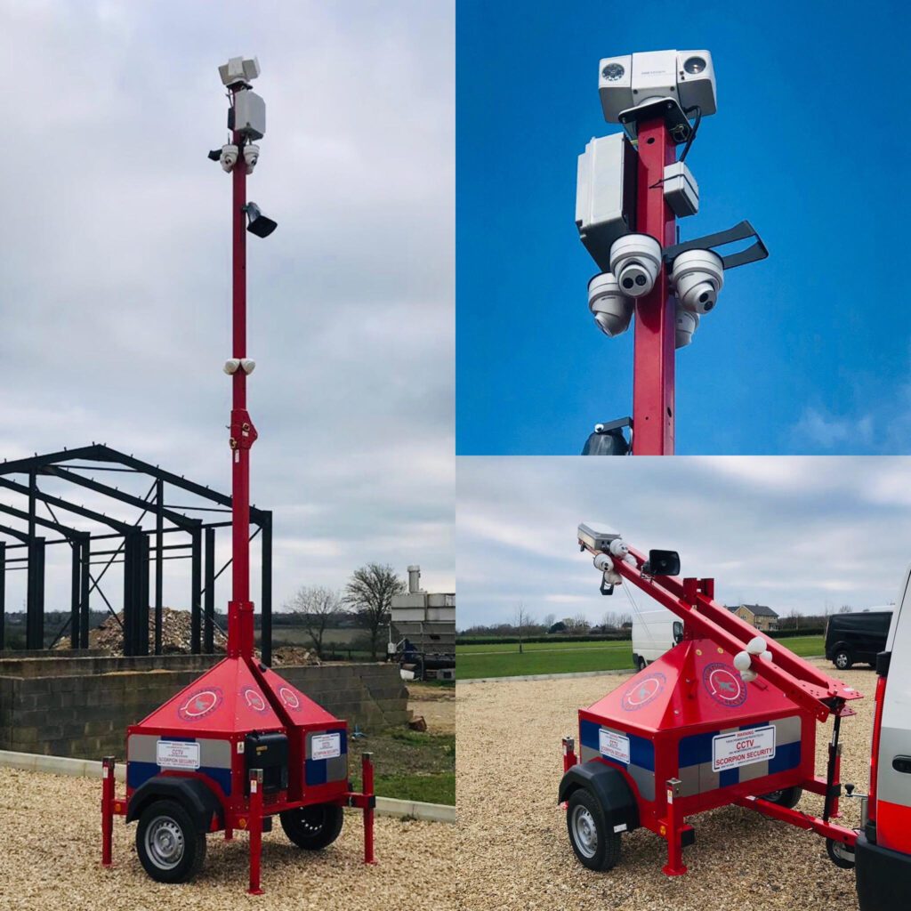 Rapid Deploy CCTV Tower Northampton | Northamptonshire | Scorpion ...